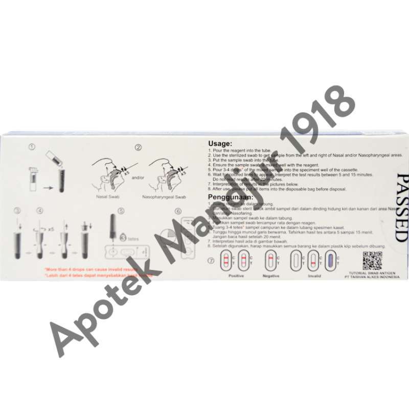 Jual Rapid Test Swab Antigen New Lungene 1 Set Di Seller Apotek Mandjur ...