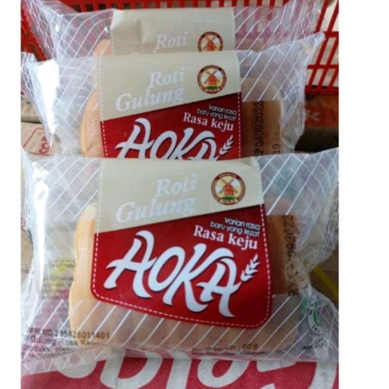 Jual Roti Gulung Aoka Rasa Keju 60gr di Seller Kedai Snack Denok ...