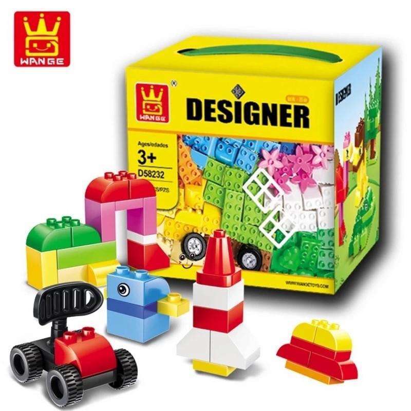 Jual Murah Wange Designer Blocks Classic 72 pcs Lego Duplo Klasik di ...