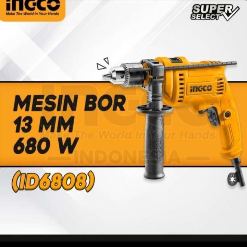 Jual mesin bor 13mm 680w ingco ID6808 di Seller Wignyo Teknik ...