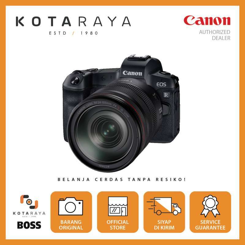 Jual Canon EOS R Kit RF 24-105mm F4 L IS USM - GARANSI RESMI di Seller ...