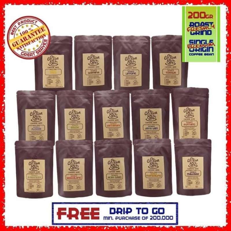 Jual Kopi Arabika Garut Papandayan 200 Gram Single Origin - Bean Di ...