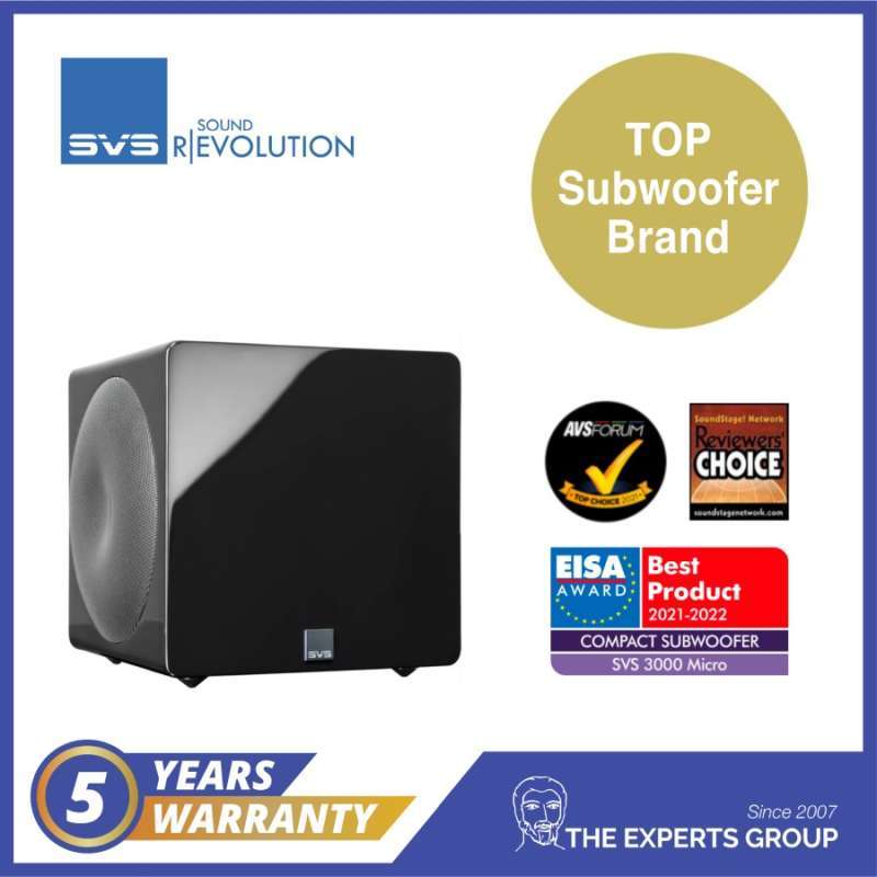Jual Subwoofer SVS 3000 Micro Dual Aktif 8 Inch Subwoofer 800W RMS ...