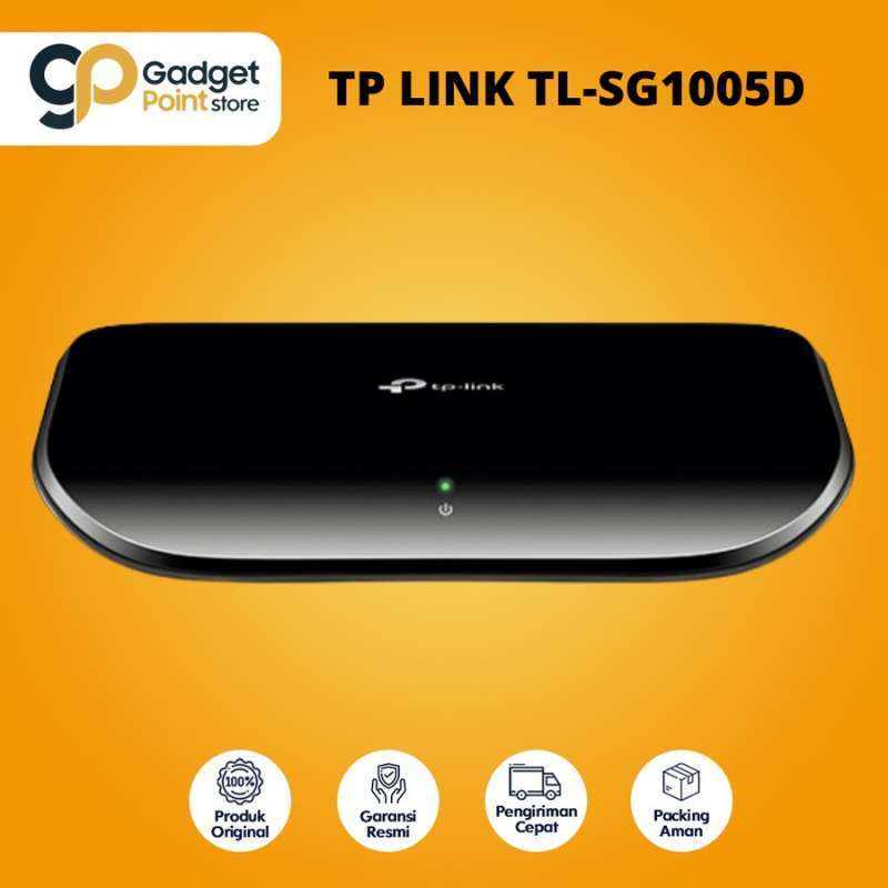 Jual TP-LINK TL-SG1005D 5-Port Gigabit Desktop Switch - Garansi 1 Tahun ...