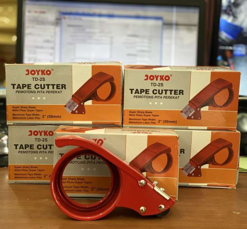 Jual Tape Dispenser Besi / Tape Cutter Besi / Pemotong Lakban Jumbo ...