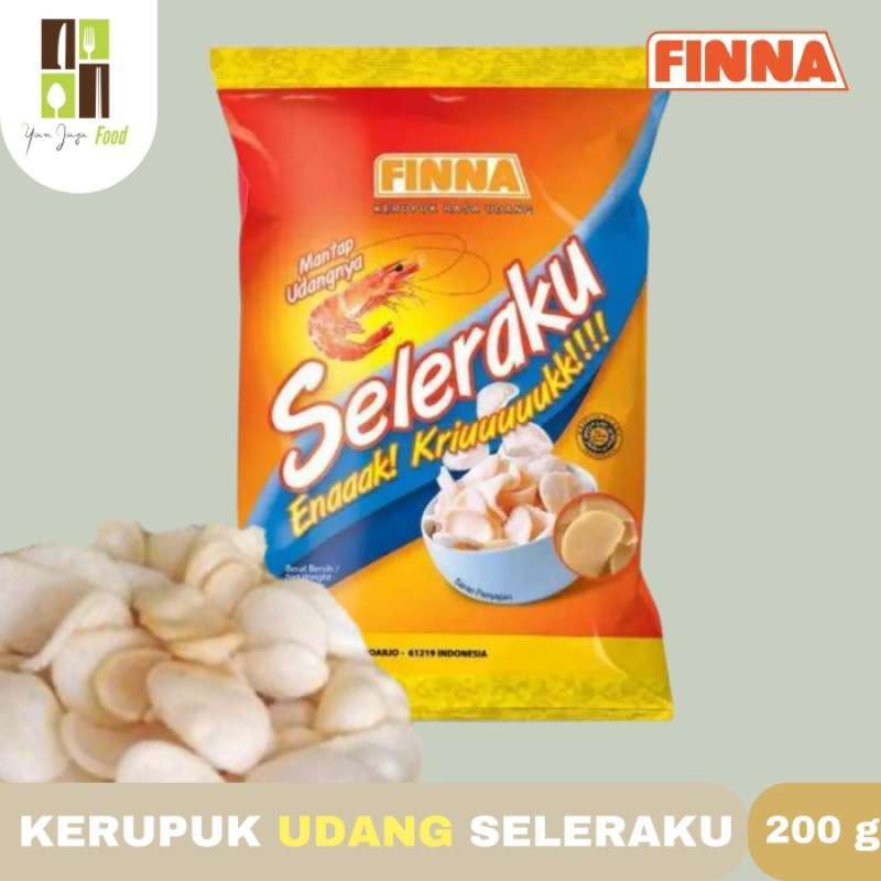 Jual Kerupuk Udang Seleraku Krupuk Mentah Finna [200g] di Seller Yan ...