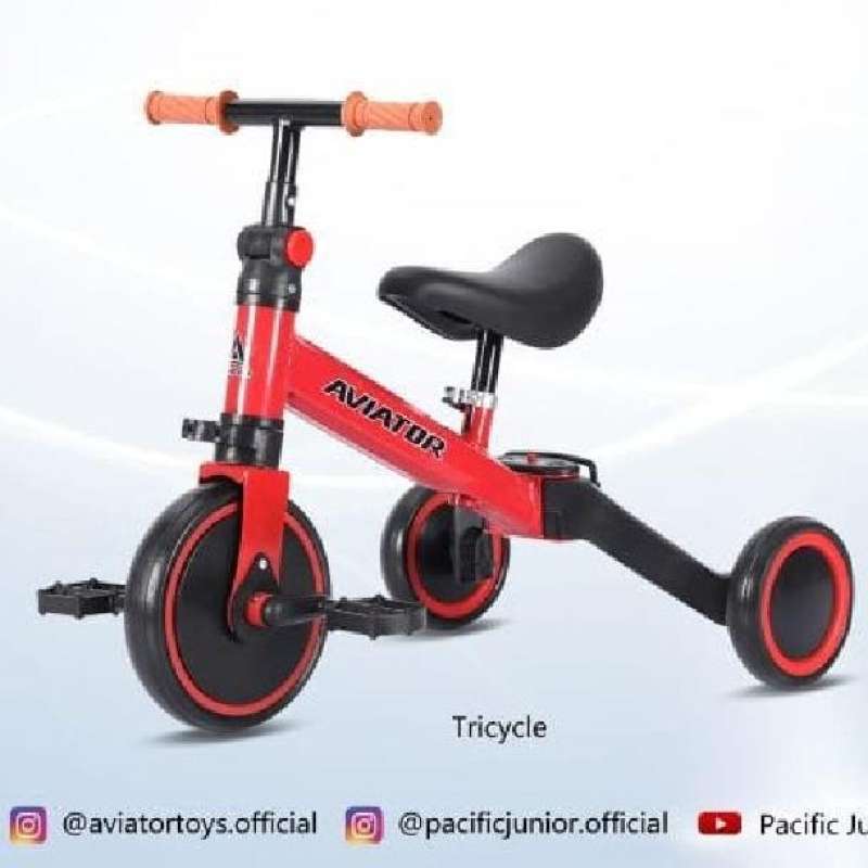 Jual Sepeda Roda Tiga Balance Bike Aviator Di Seller Toko Sepeda Tungga ...