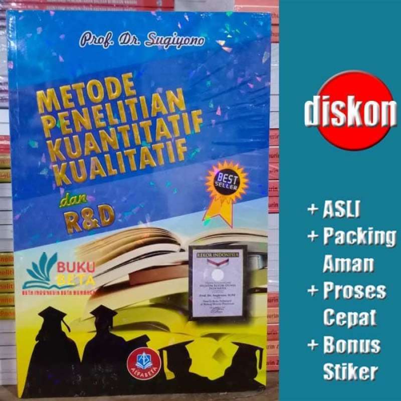 Promo Metode Penelitian Kuantitatif Kualitatif dan R&D - Sugiyono di ...