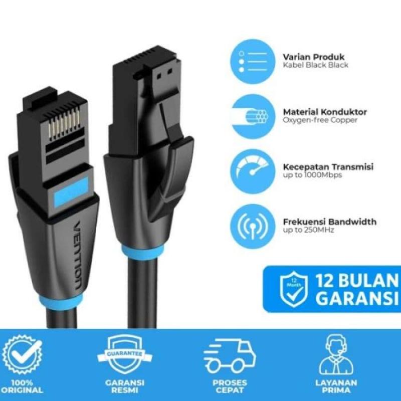 Jual Vention 10M Kabel Lan Rj45 Cat.6 Utp Ethernet Gigabit di Seller ...