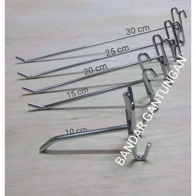 Jual Bahan Besi 30cm Gantungan Aksesoris Cantolan Ram Display 30 Cm ...