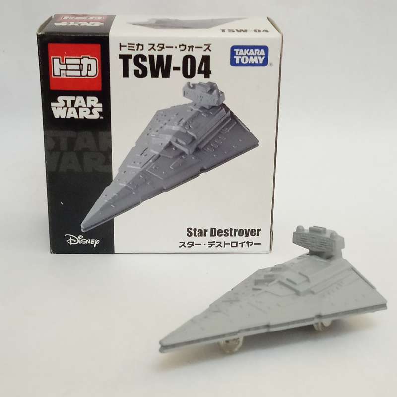 Jual Tomica Star Wars TSW-04 Star Destroyer Takara Tomy Diecast Pesawat Tempur Luar Angkasa ...