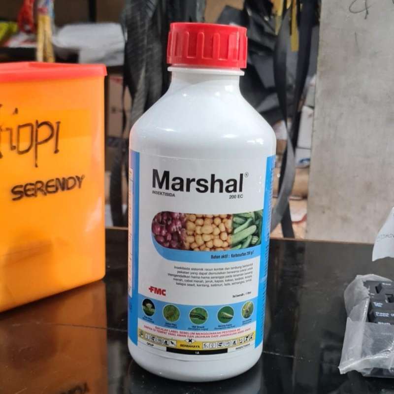 Jual Insektisida Akarisida MARSHAL 200EC 1 Liter di Seller MITRA TANI ...