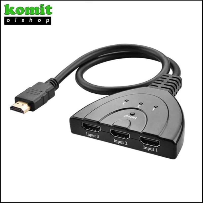 Promo Kabel Hdmi Switch 3 Input 1 Output Full Hd - Switcher Selector ...