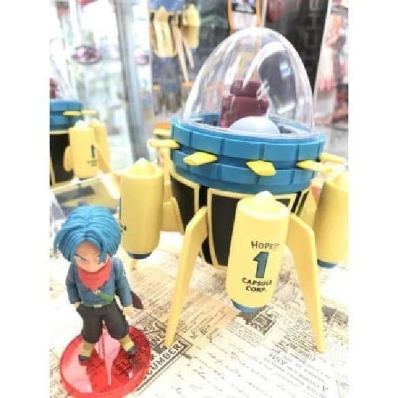 Jual Original Bandai Dragon Ball Mega Wcf Trunks Time Machine New Very ...