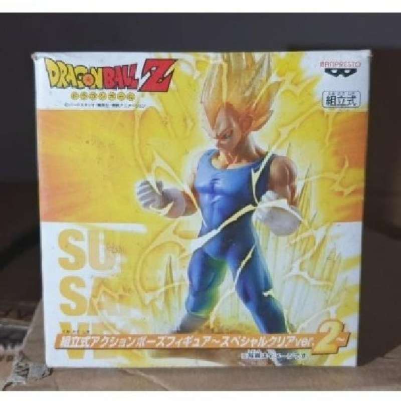 Jual ORIGINAL Dragon Ball Action Pose Super Saiyan Vegeta NEW & SUPER RARE di Seller Z-hobby ...