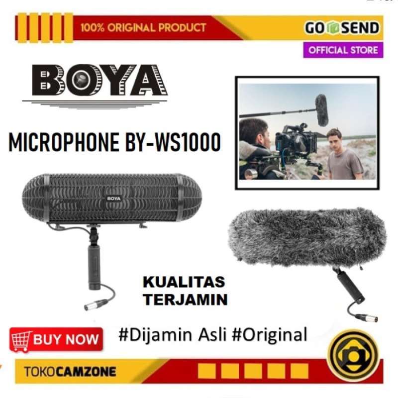 Promo Boya By-Ws1000 Blimp Windshield For Shotgun Microphone Diskon 10% di Seller Asad Store ...