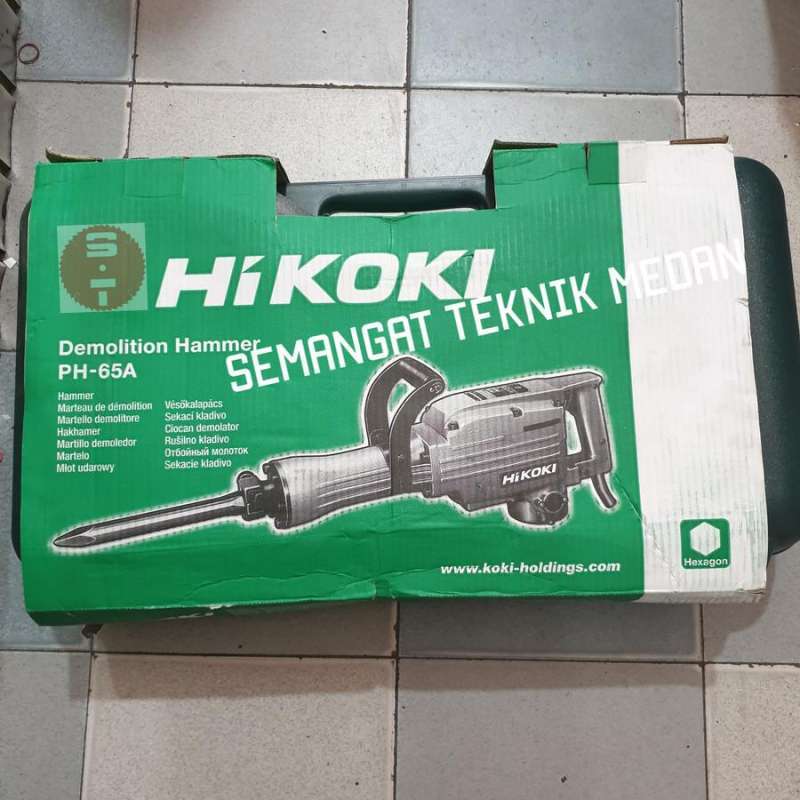 Jual PH65A JACK HAMMER BOBOK BOR BETON DEMOLITION PH 65A 65 HITACHI HIKOKI di Seller Semangat ...