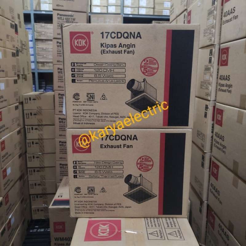 Promo Kdk Exhaust Fan Ceiling Plafon Sirocco 17Cdqna 17 Cdqna Diskon 10 ...