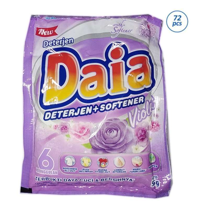 Jual Daia Softener Violet 53g Karton di Seller MEKAR JAYA SLEMAN ...
