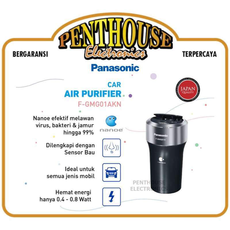 Jual Panasonic Car Air Purifier F-GMG01A / F GMG01AKN di Seller ...