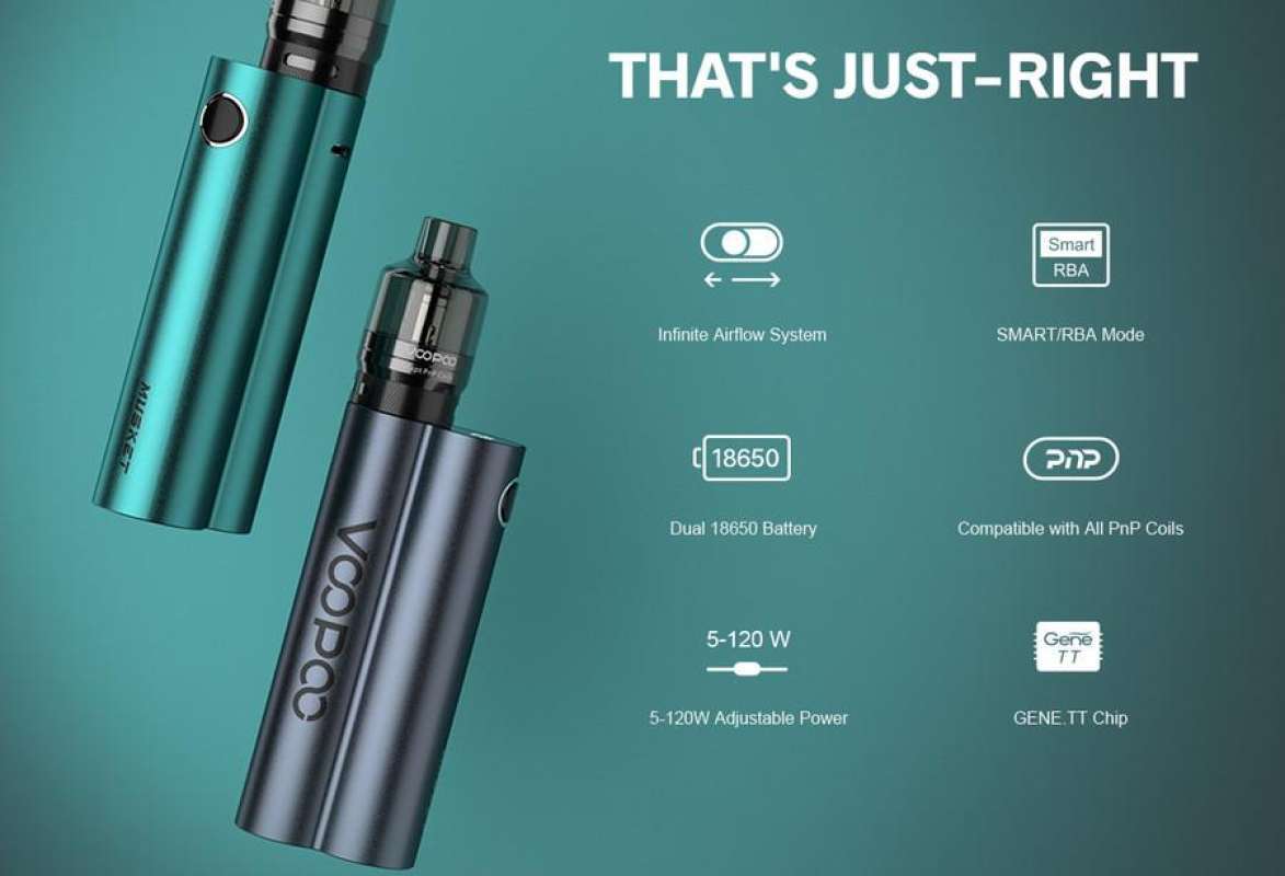 Jual Voopoo Musket 120w Mod Kit + Pnp Pod Tank By Voopoo / Musket Kit ...