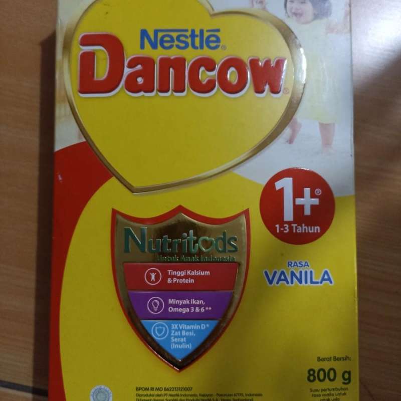 Jual Dancow 1+ Vanilla 800g exp Desember 2022 di Seller Toko Aneka 17 ...