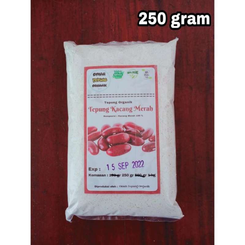 Jual Tepung Kacang Merah Organikred Bean Flourtepung Mpasi 250 Gram Di Seller