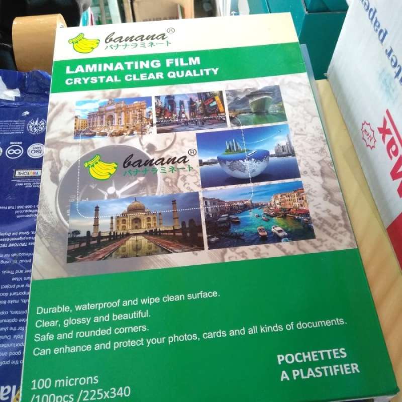 Jual Laminating Film Folio 100 Microns Isi 100 Pcs di Seller SENTRA ...