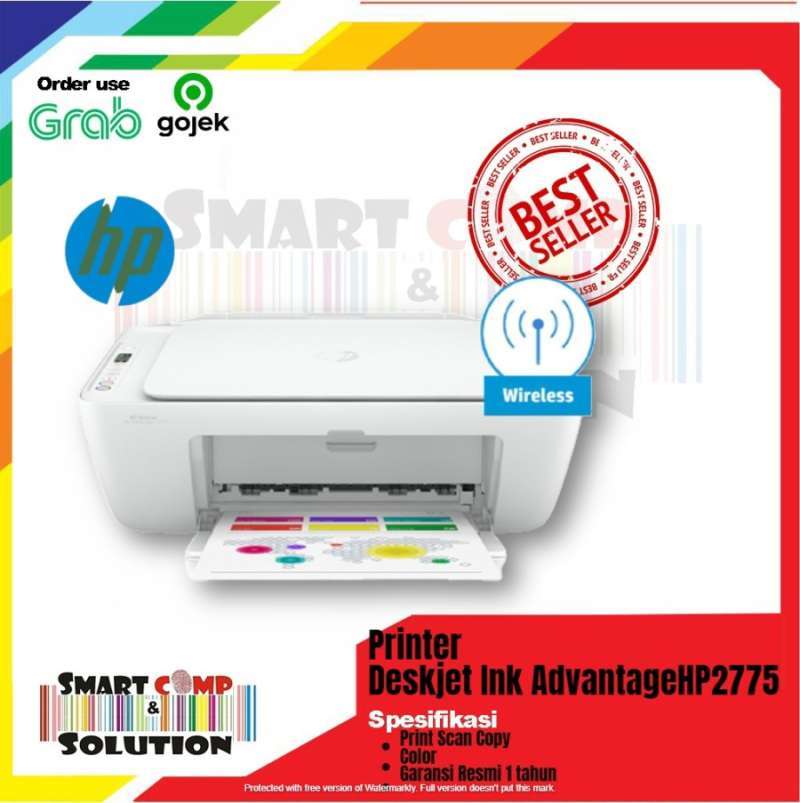Jual HP Deskjet Ink Advantage 2775 All In One Printer Wireless Resmi di ...