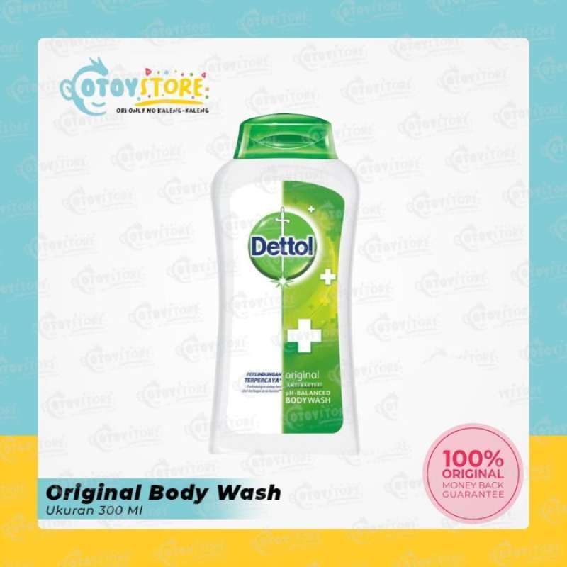 Jual Dettol Body Wash Bottle Ori 300 ML / Sabun Mandi Cair Dettol 300ml ...