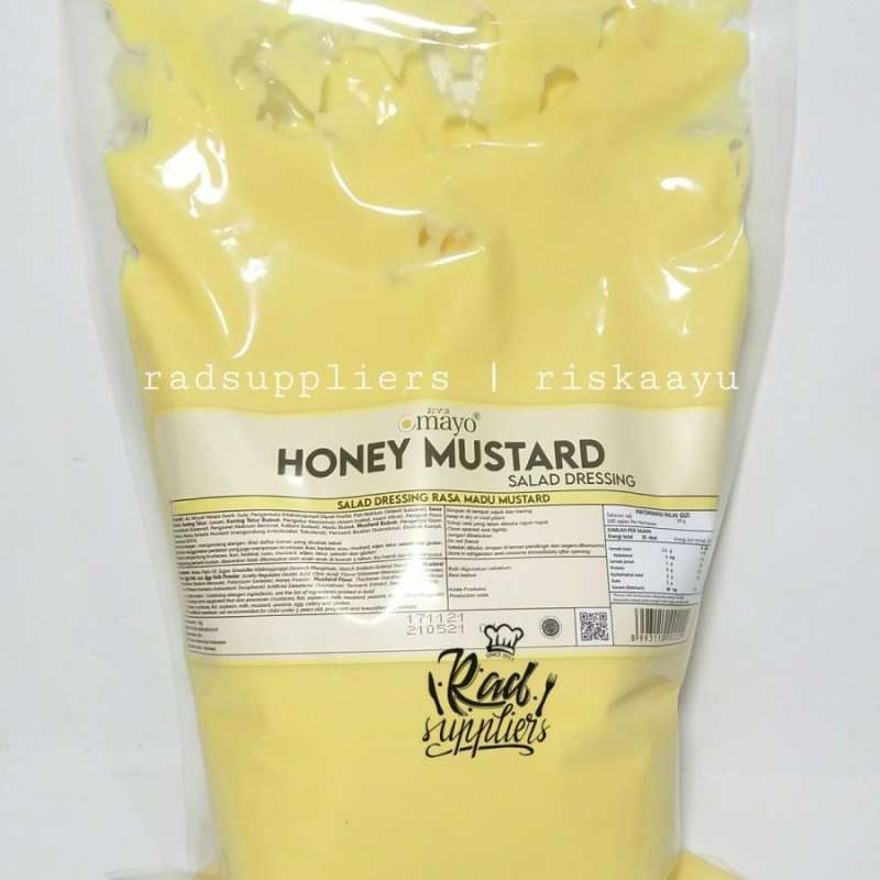 Jual Honey Mustard Mayo 1kg, Ukuran Jumbo Lebih Ekonomis n Praktis ...
