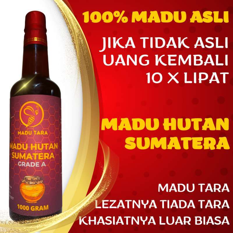 Promo MADU HUTAN SUMATERA MADU ASLI MADU MENTAH MURNI RAW HONEY MADU ...