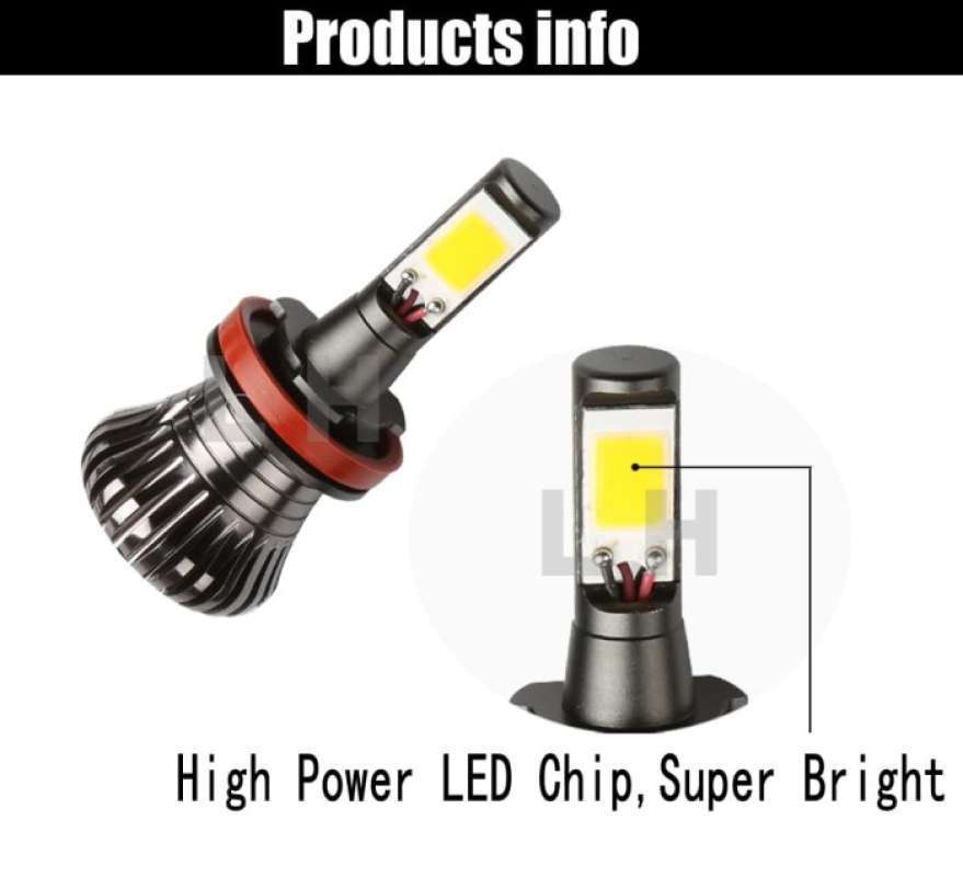 Promo OEM Foglamp LED H11 H8 Strobo Flash Dual Mode kedip dan normal ...