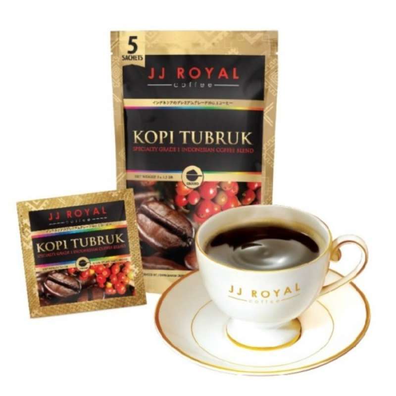 Jual JJ royal coffee kopi tubruk inner bag @5 sachet di Seller Tk ...