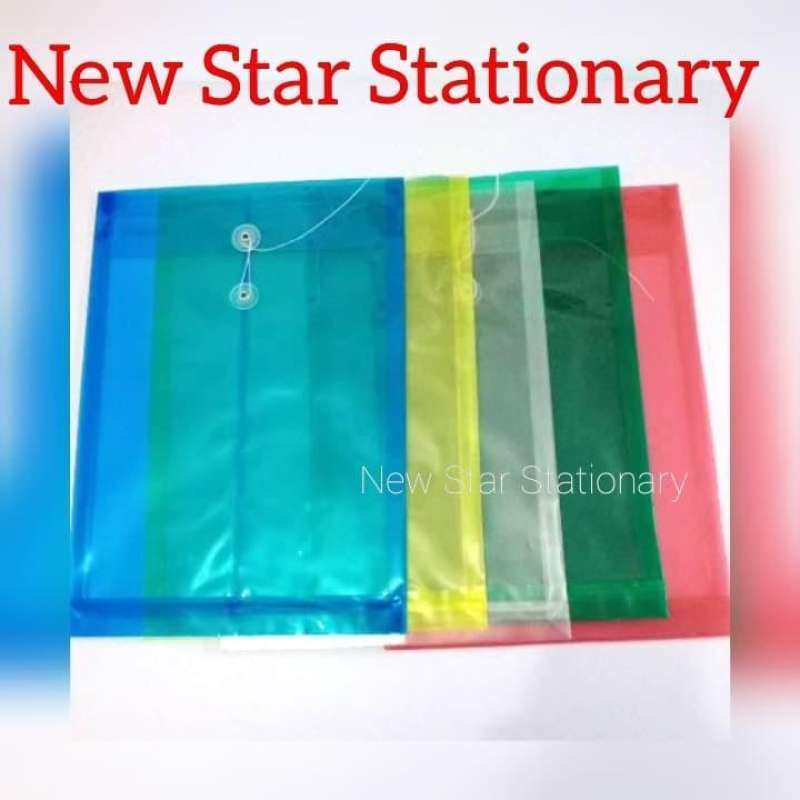 Jual Map Plastik Tali Folio Lsn Di Seller New Star Stationary Mabar