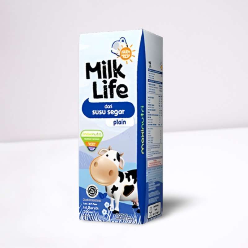 Jual Susu Milk Life UHT 200ml susu enak dan murah (1 pcs) - Rasa Plain ...