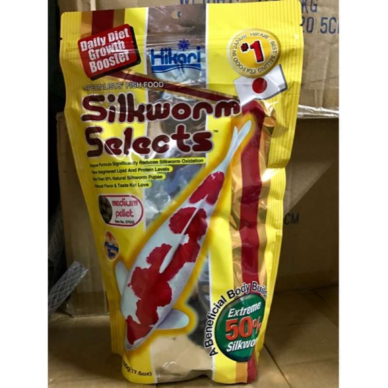 Promo Pelet Hikari Silkworm Select Medium 500 Gram Diskon 12% di Seller Khanza Store ...