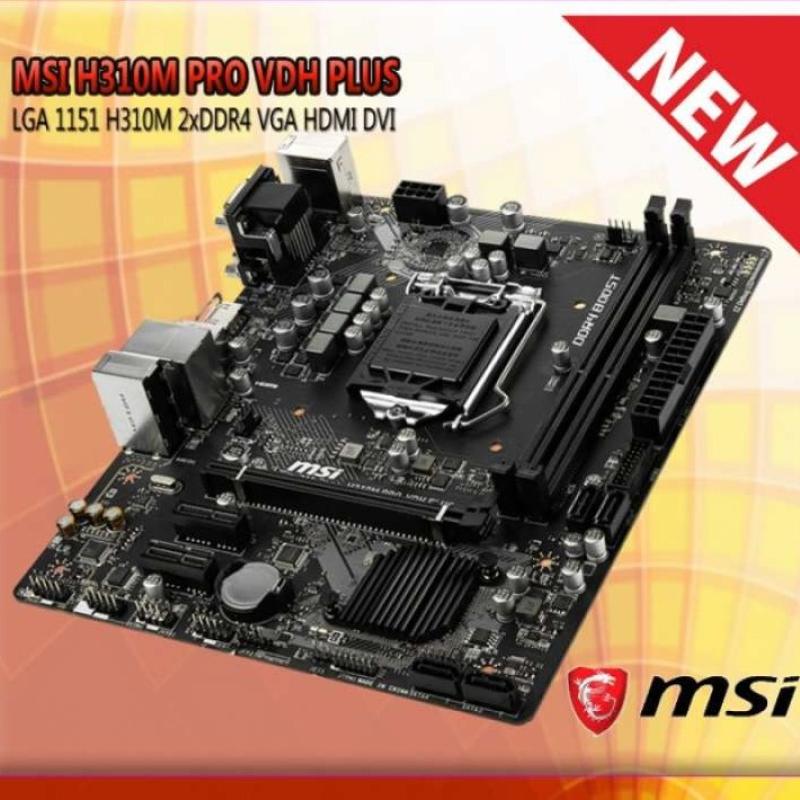 Jual Motherboard MSI H310M PRO VDH PLUS LGA 1151 VGA HDMI DVI di Seller Cullen darrel ...