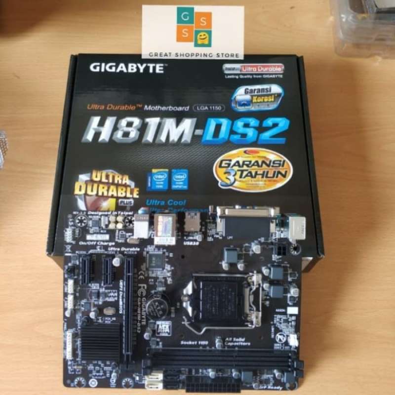 Jual MB GIGABYTE H81 M-DS2 / GIGABYTE H81M-DS2 di Seller Cullen darrel ...