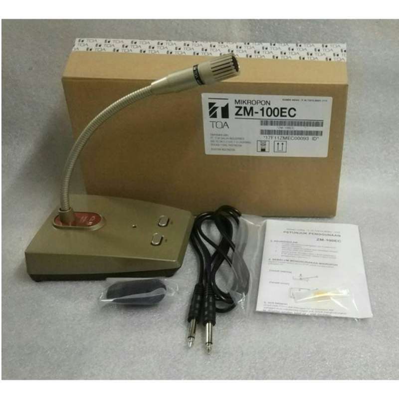 Promo Mic Toa Zm 100 Ec Original Toa Zm 100ec Diskon 9% Di Seller King ...