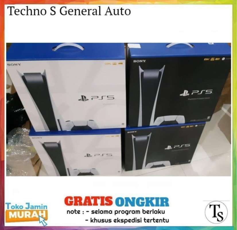 Promo Console PS5 DIGITAL VERSION / Sony Playstation 5 Konsol PS 5 ...