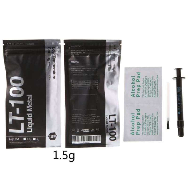Jual Vivi Lt-100 Pasta Thermal Konduktif 128w Mk 1.5g 3g Untuk ...