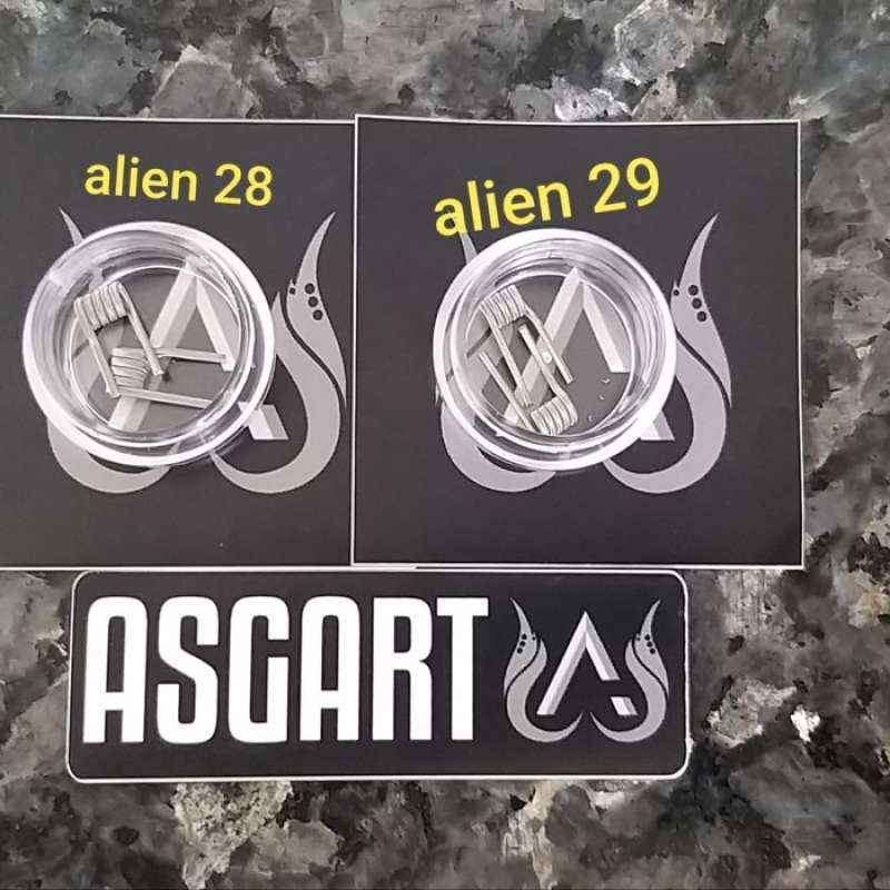 Jual Alien Fused Clapton Coil Ni80 With Asgart Wire (Usa Wire) di ...