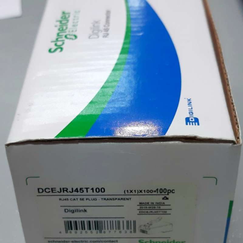 Promo Schneider Rj45 Connector Cat.5E @100Pcs Diskon 15% di Seller Ghazlan Store - Cengkareng ...