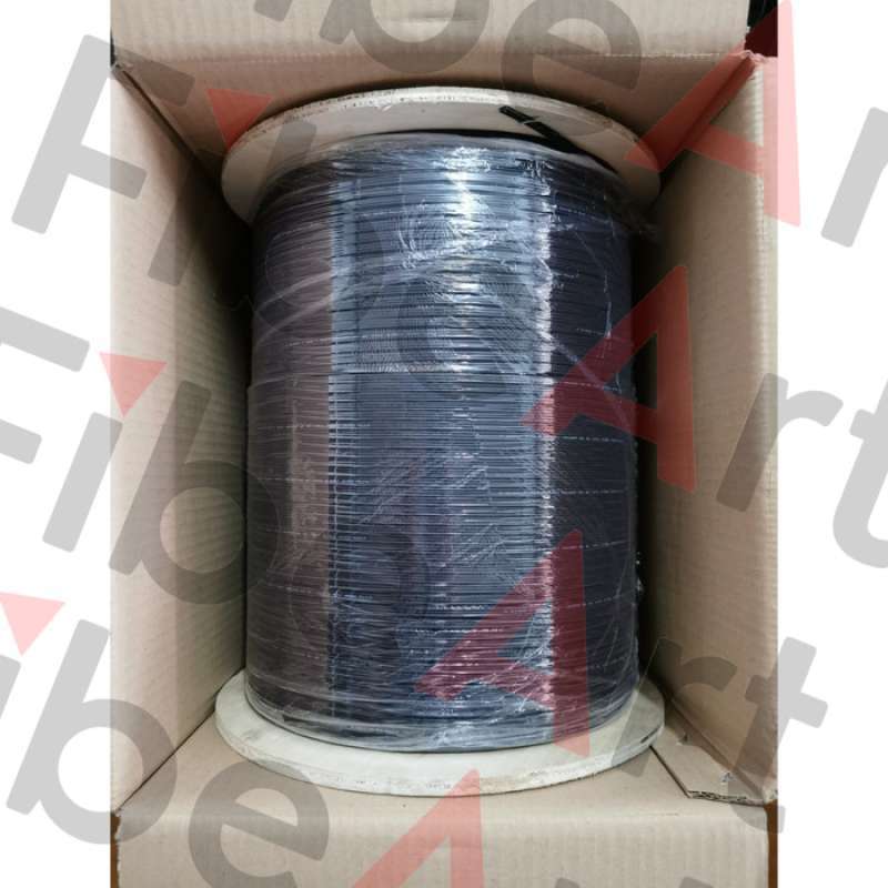 Jual Kabel Fiber Optik Drop 2 Core - 3 Steel Wires (1000m) di Seller ...