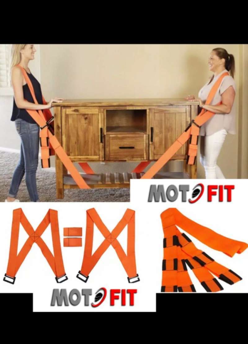 Jual shoulder lifting dolly moving strap Angkat barang pindahan ...
