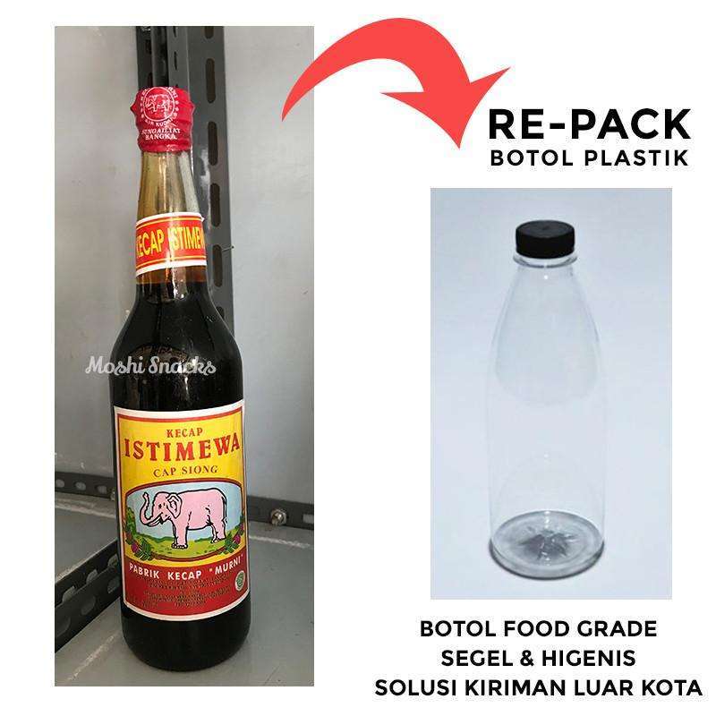 Promo Kecap Asin Bangka Cap Siong Gajah Super Premium 600ml Asli Repack ...