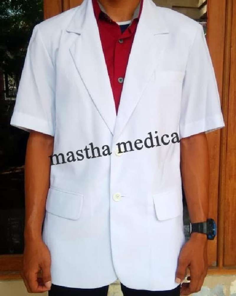 Promo Jas Snelli Seragam Jas Dokter Cowok Lengan Pendek S , M , L , XL ...