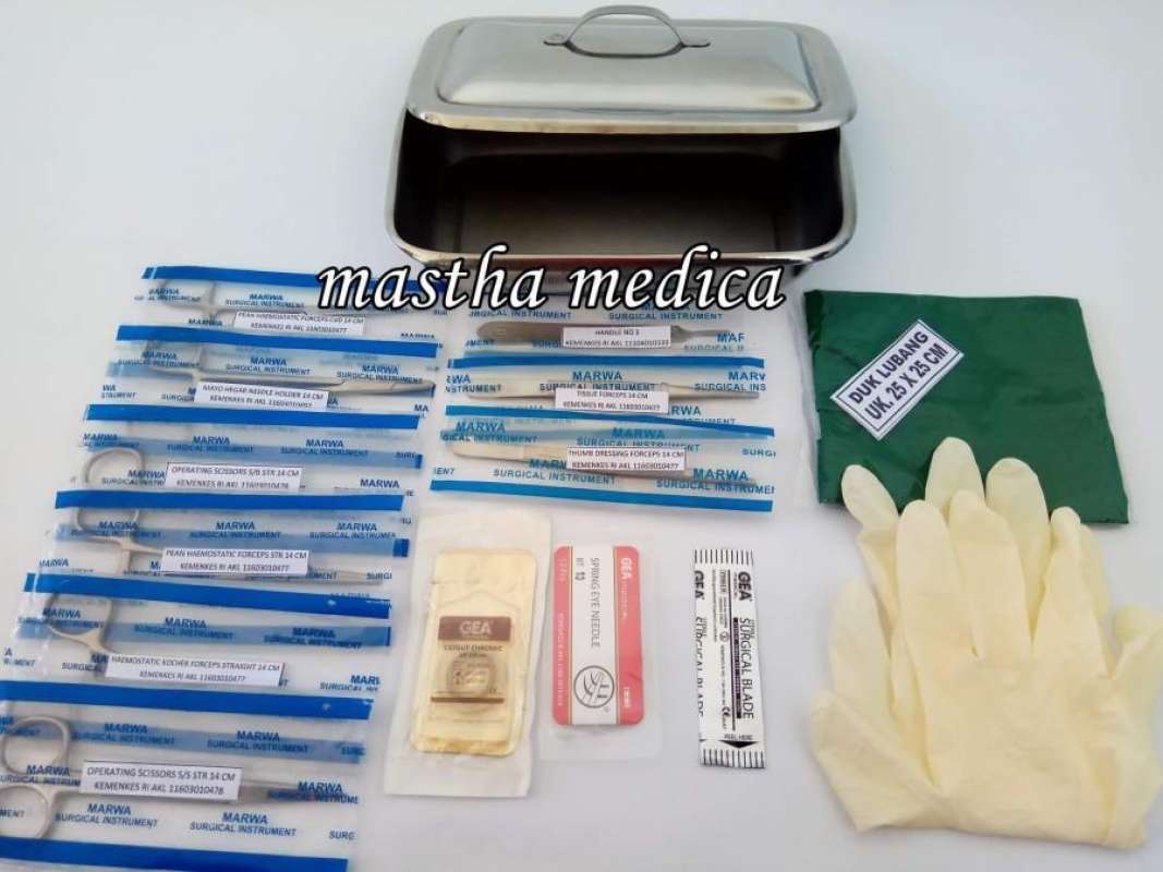 Promo Minor Set Alat Bedah Intrumen Operasi kecil Sirkumsisi Khitan ...