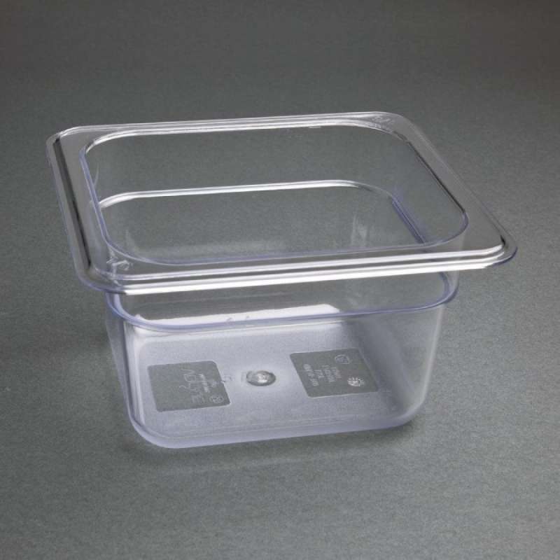 Jual [GO] POLYCARBONATE/PC/ACRYLIC GASTRONORM FOOD PAN 1/6 10 CM ...